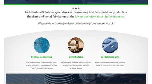 TA Industrial Solutions Launches New Website | IndMacDig | Industrial ...